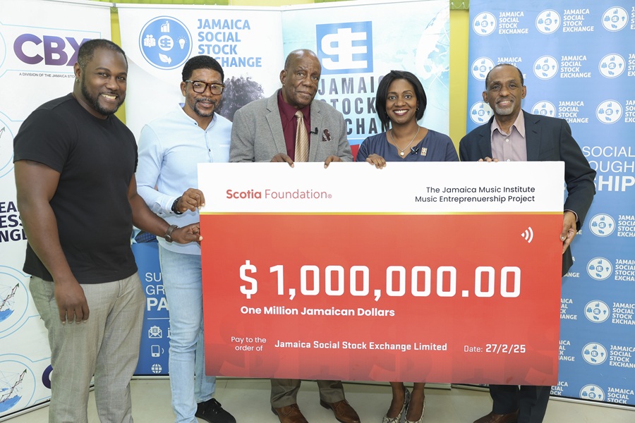 Scotiabank Jamaica Donates J$1,000,000.00 to JaMIN spearheaded by JSSE ...