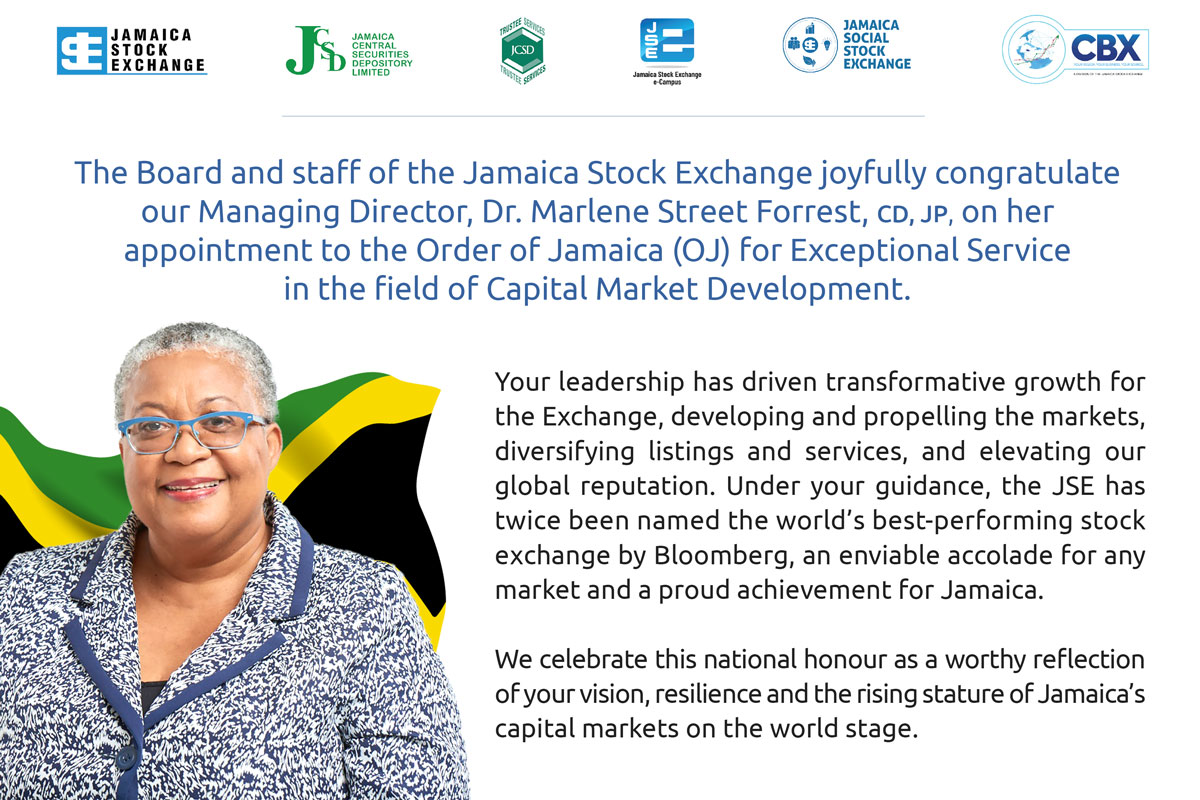 Jamaica Stock Exchange's Boards of Directors and Staff Joyfully ...