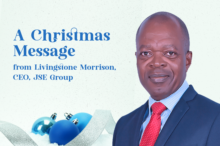 Christmas Message from Mr. Livingstone Morrison, Chief Executive ...