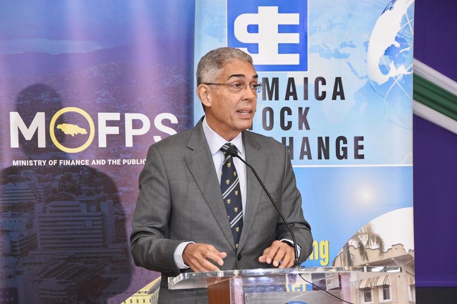 Bank of Jamaica Governor Richard Byles Speaking at the Launch of GOJ ...