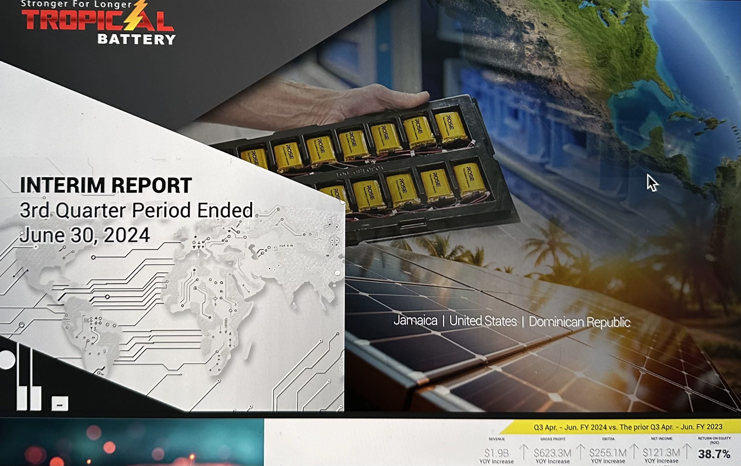 Tropical Battery Company Limited (TROPICAL) Unaudited Financial ...