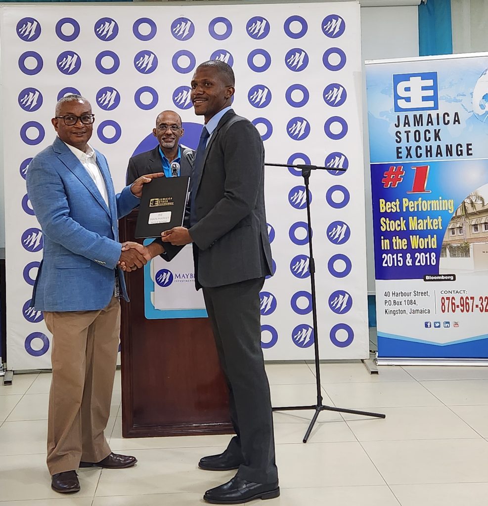 Listing Ceremony - Mayberry Jamaican Equities Limited's (MJE) Bond IPO ...