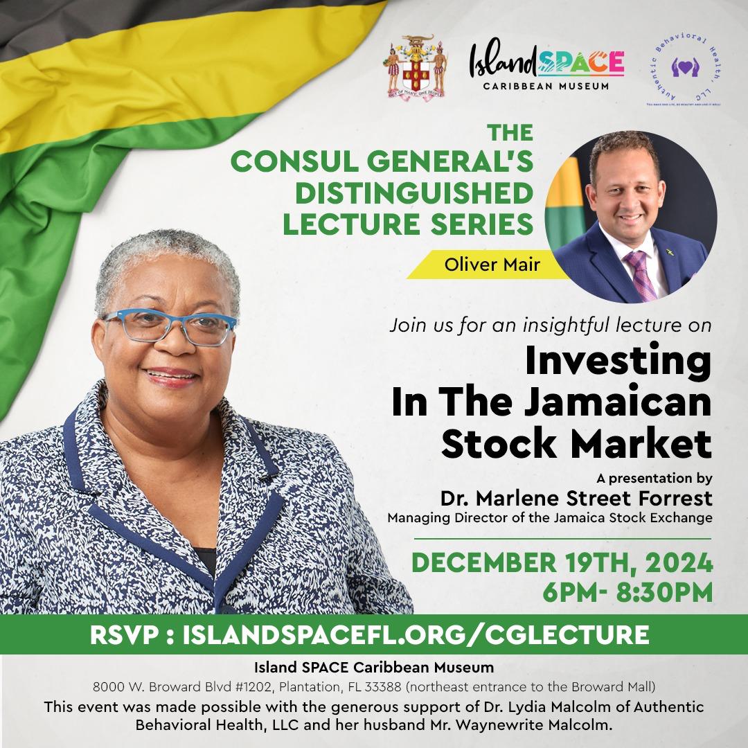 Dr. Marlene Street Forrest to deliver final lecture in Consul General’s ...